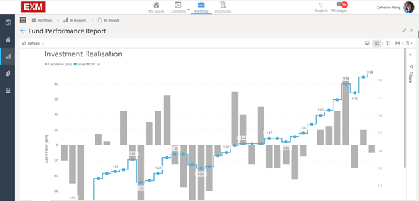 What is portfolio monitoring in private equity?